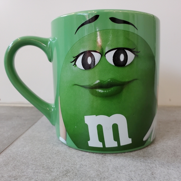 M&M'S | Dining | Mms Candy Green Mm Coffee Mug Like New | Poshmark